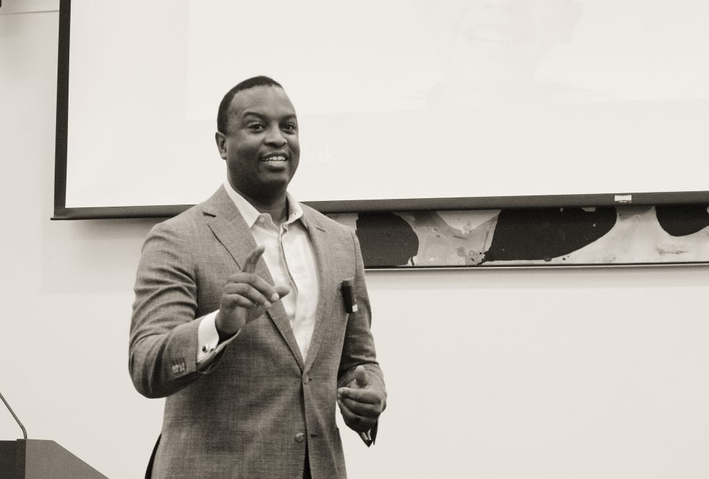 MICHAEL MCAFEE, CEO OF POLICYLINK, GIVES BOLD AND INSPIRING MESSAGE AT ...